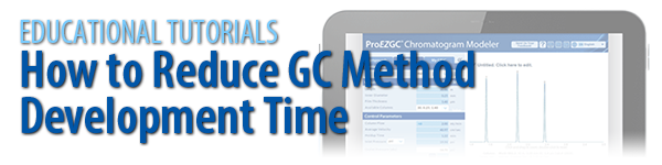 Tutorial Learn How To Reduce Gc Method Development Time Separation Science